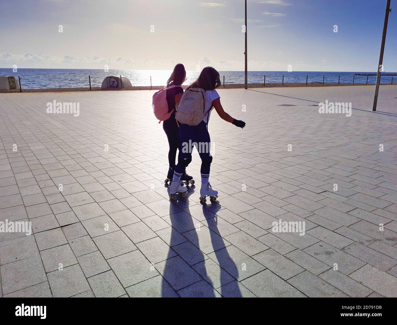 Learning skate full length hi-res stock photography and images - Alamy