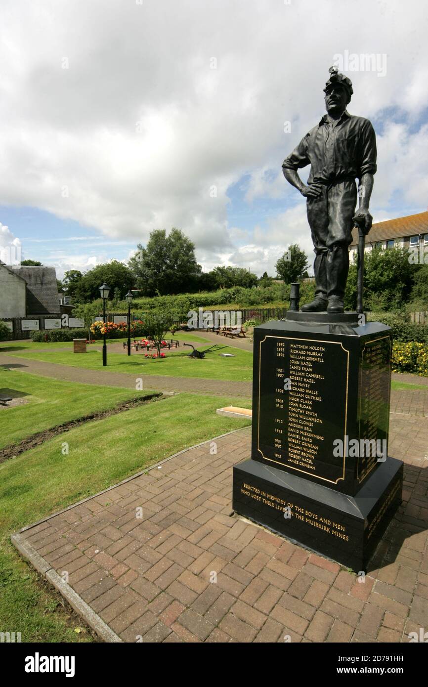 Muirkirk , East Ayrshire, Scotland, UK. It is located on the north bank ...