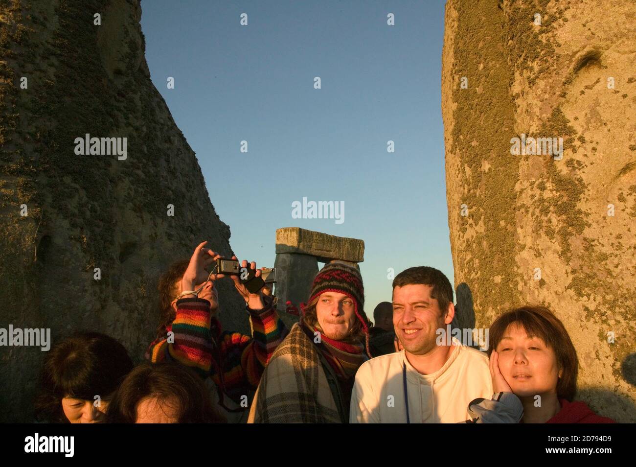 Druids Dancing During Summer Solstice High Resolution Stock Photography ...