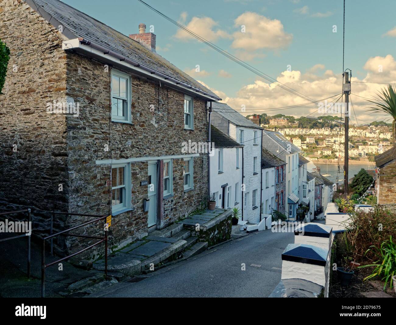 Polruan, Fowey, Village, Streets, architecture, landscapes, views ...