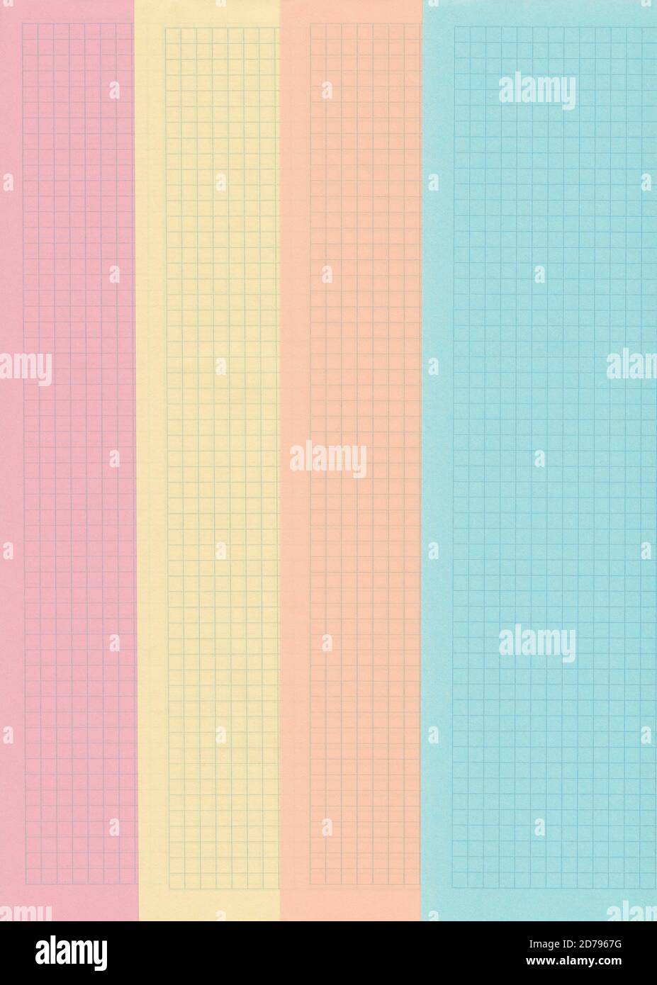 Set of color paper Stock Photo - Alamy