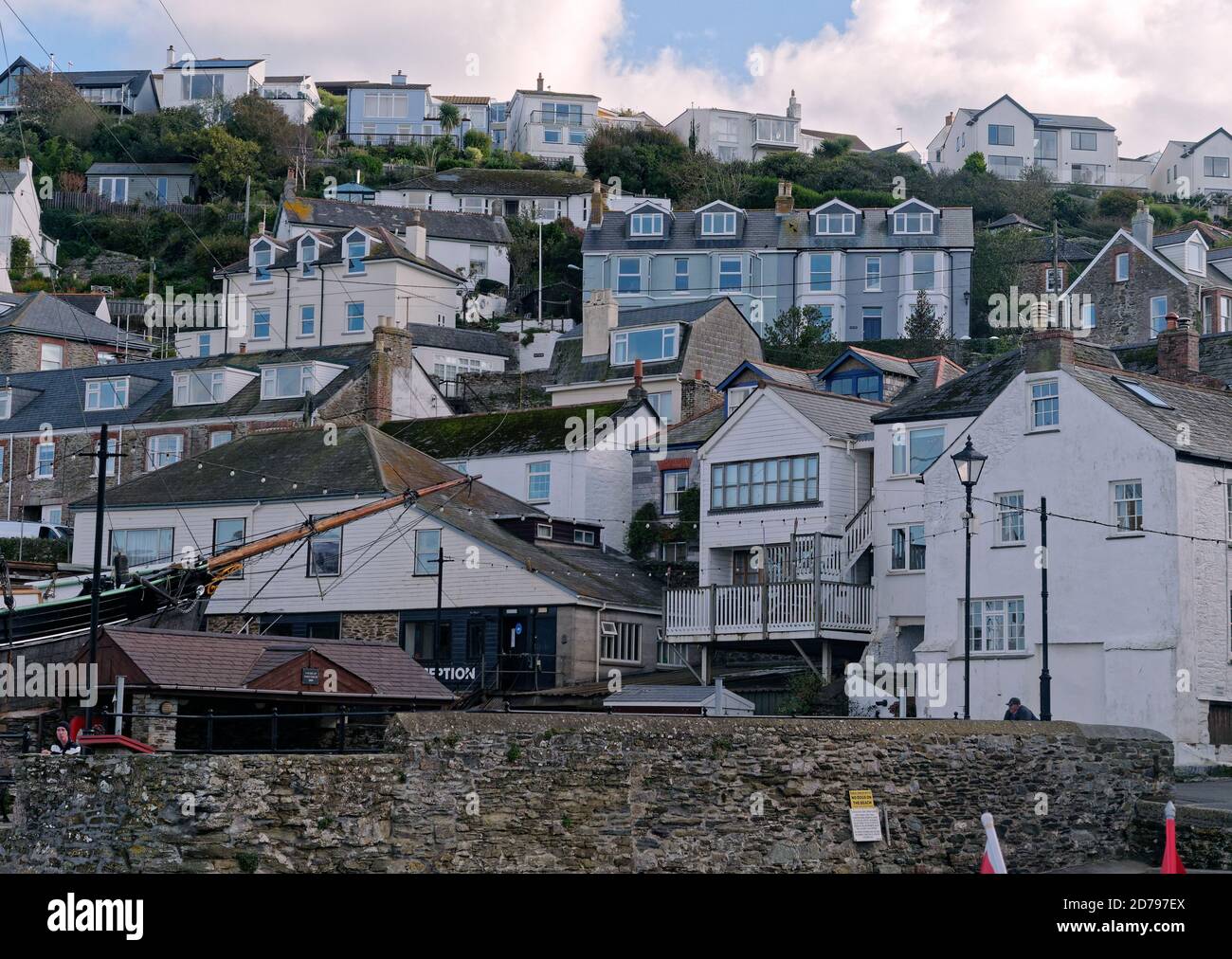 Polruan, Fowey, Village, Streets, architecture, landscapes, views ...
