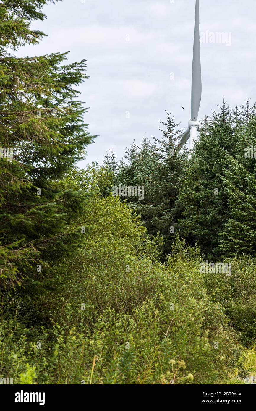 Wind Turbine Turbines Ireland High Resolution Stock Photography and ...