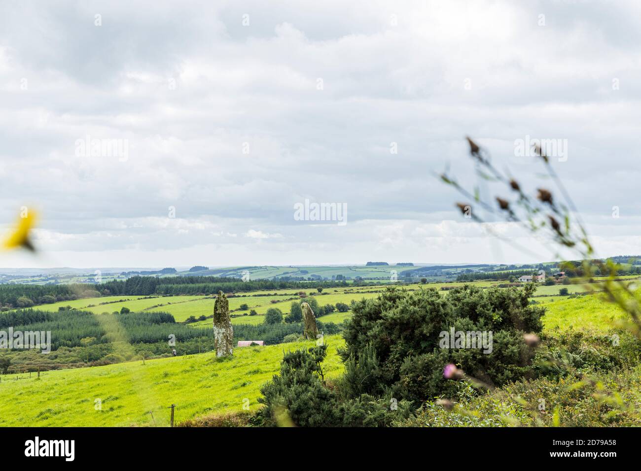 Irish standing stones hi-res stock photography and images - Alamy