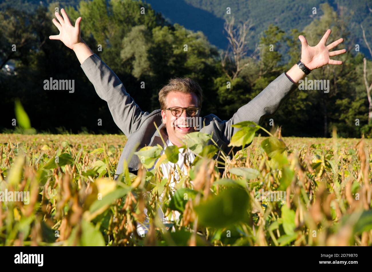Happy bean plant hi-res stock photography and images - Alamy