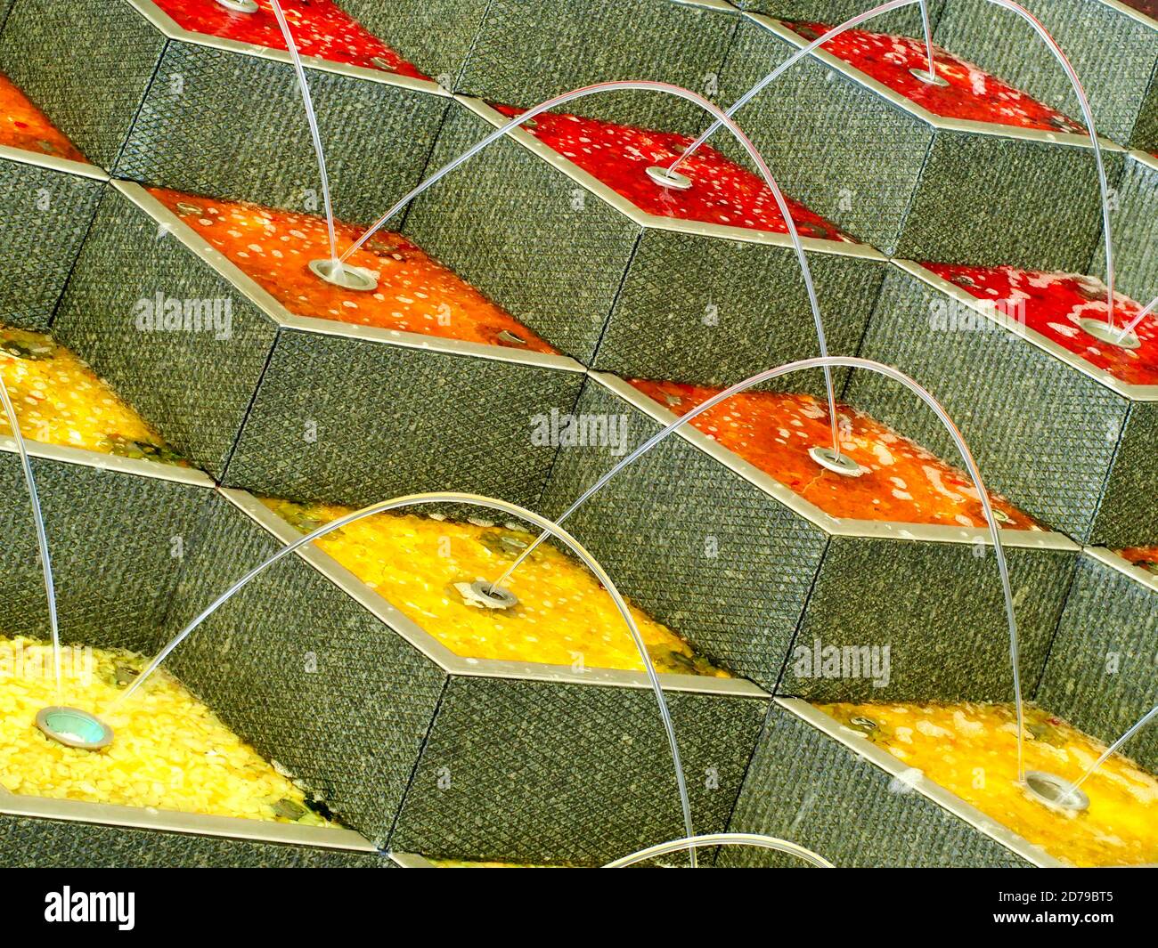 Coloured water fountain hi-res stock photography and images - Alamy