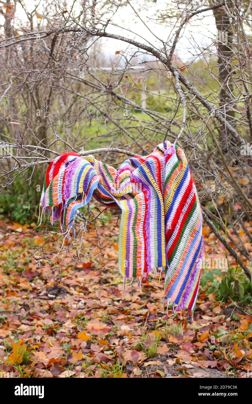 Hanging blankets hi-res stock photography and images - Alamy