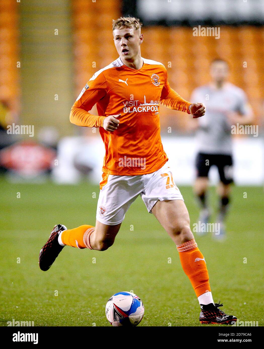 Blackpool's Daniel Ballard during the Sky Bet League One match at ...