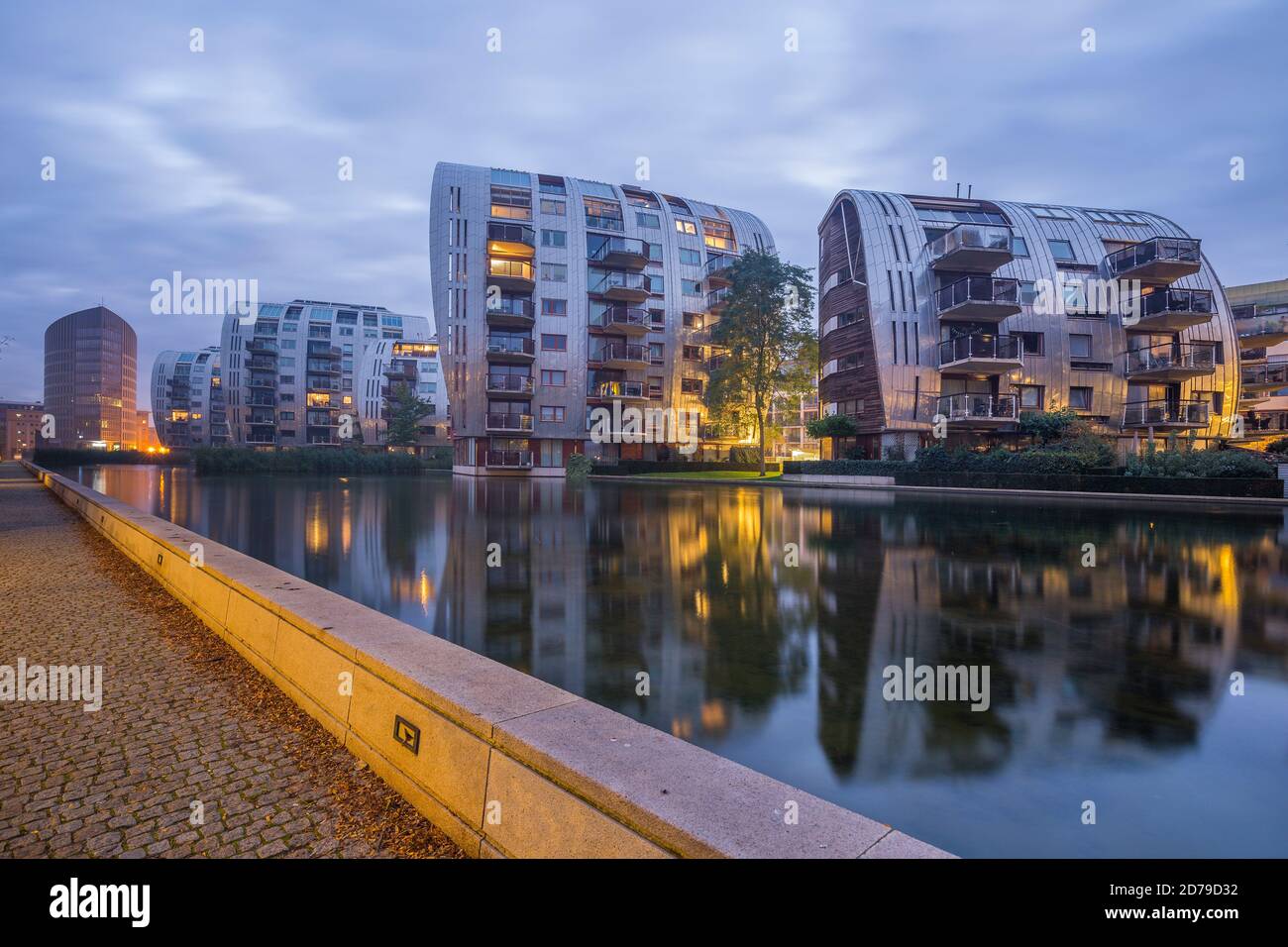 Modern appartments in the Paleiskwartier district, 's-Hertogenbosch ...