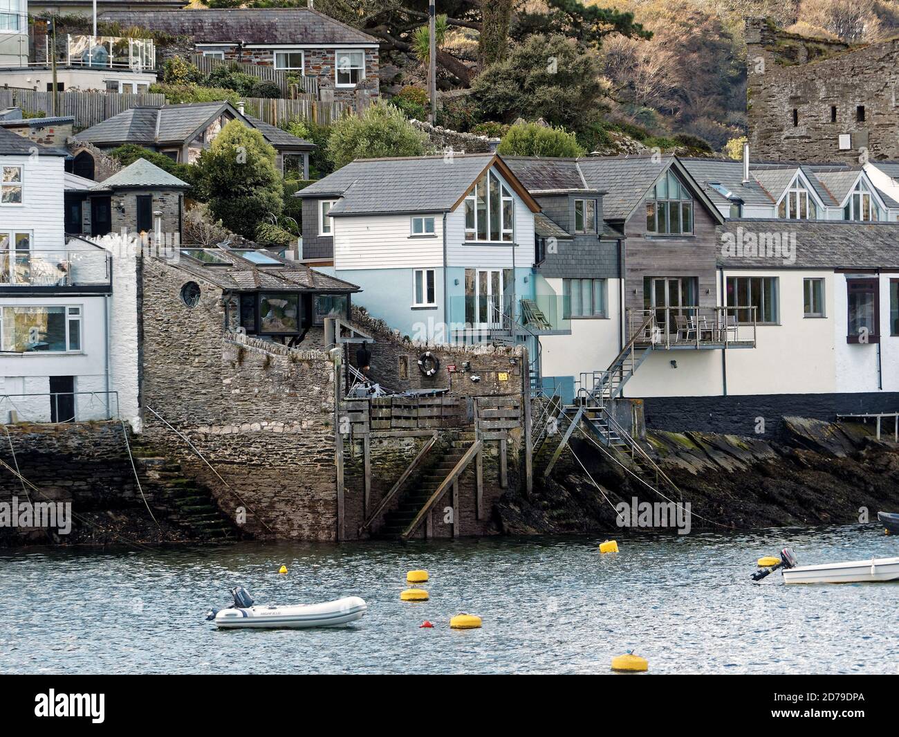 Polruan, Fowey, Village, Streets, architecture, landscapes, views ...