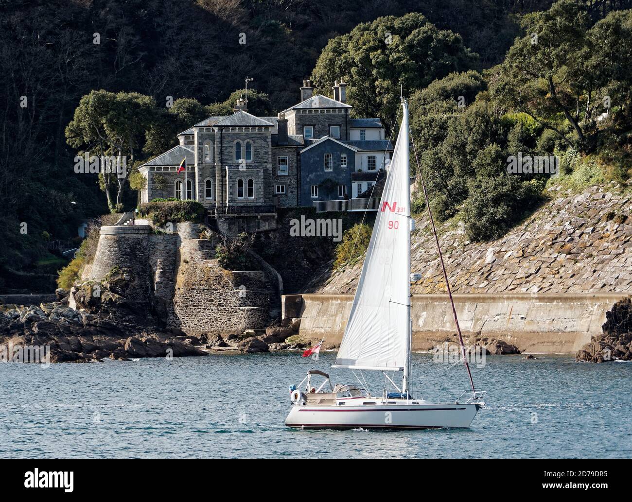 Polruan, Fowey, Village, Streets, architecture, landscapes, views ...