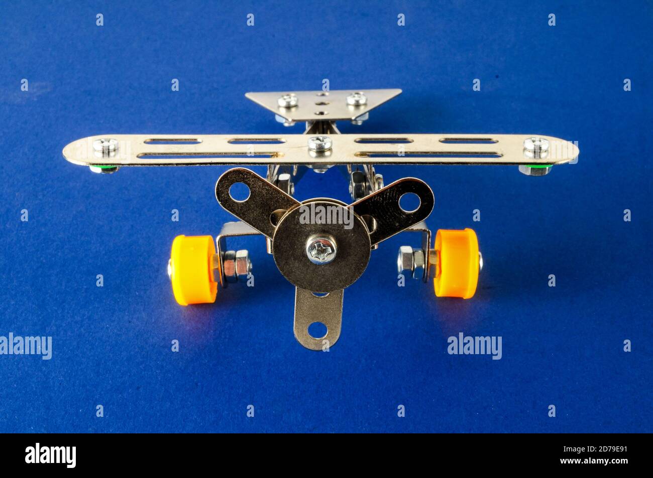 Small toy metal plane airplane Stock Photo - Alamy