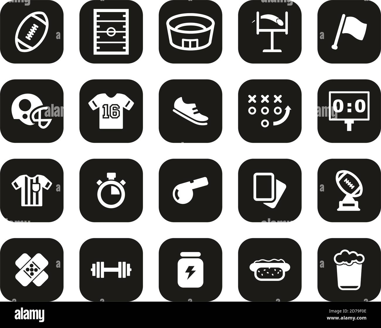 Football helmet silhouette on Cut Out Stock Images & Pictures - Alamy