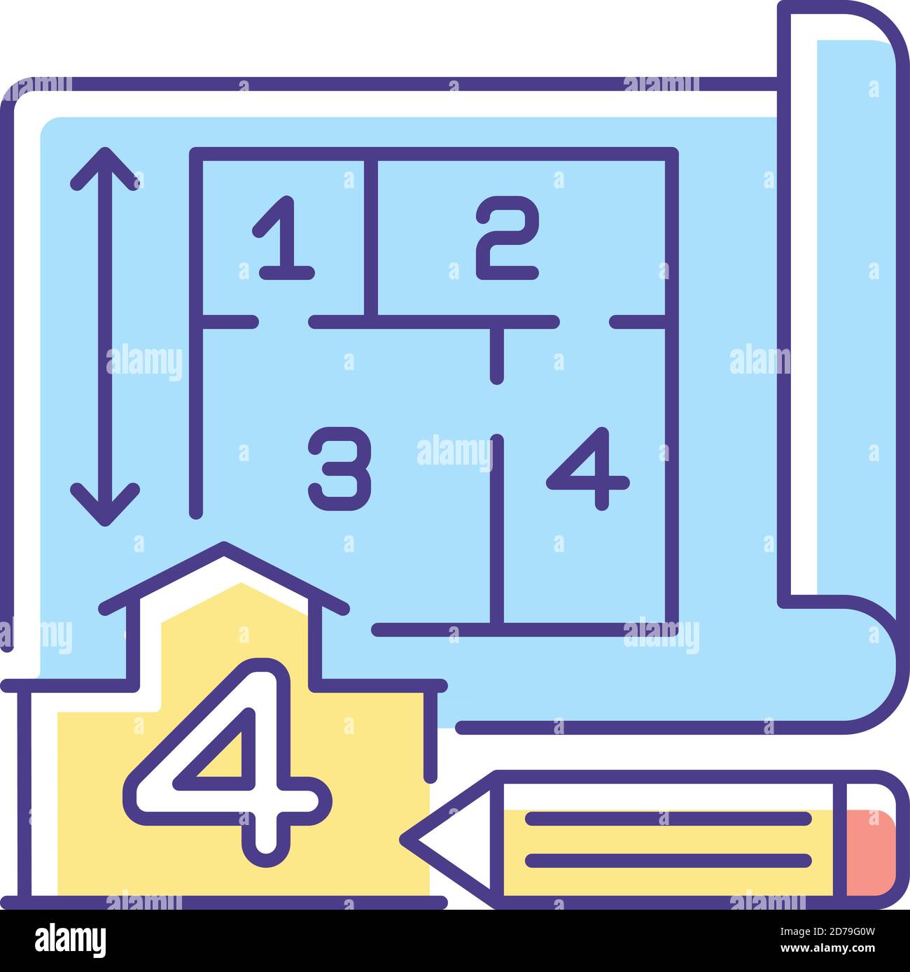 Residence number Stock Vector Images - Alamy