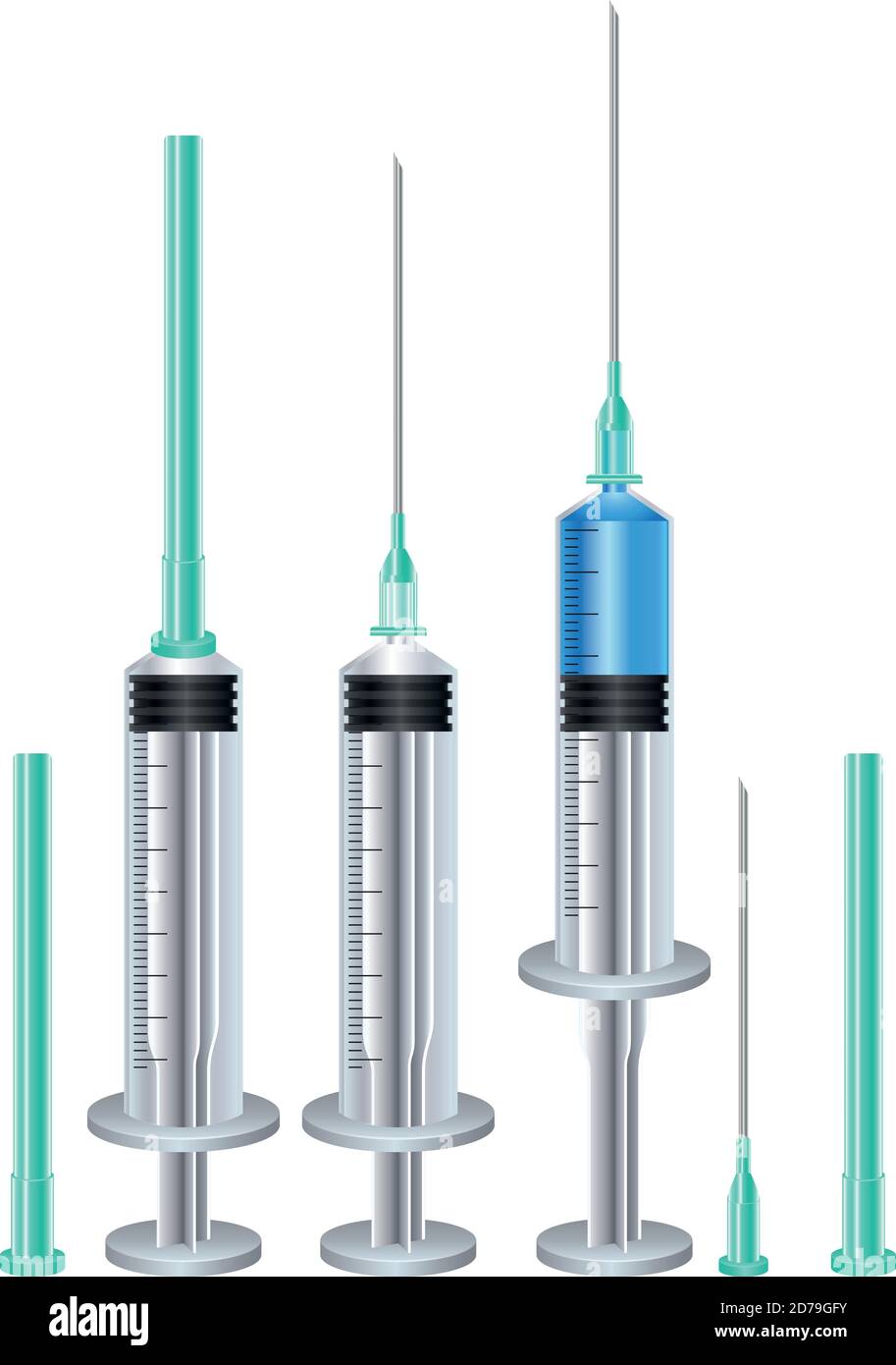 injection icon set isolated vector design Stock Vector Image & Art - Alamy