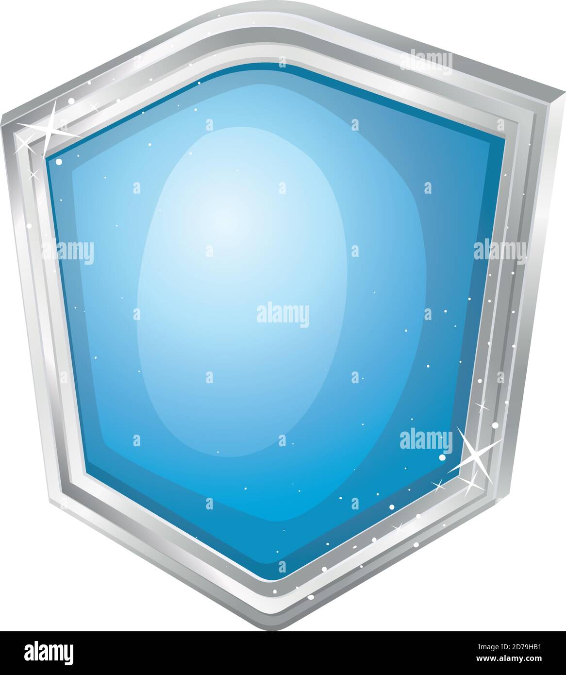 blue shield icon vector design Stock Vector Image & Art - Alamy