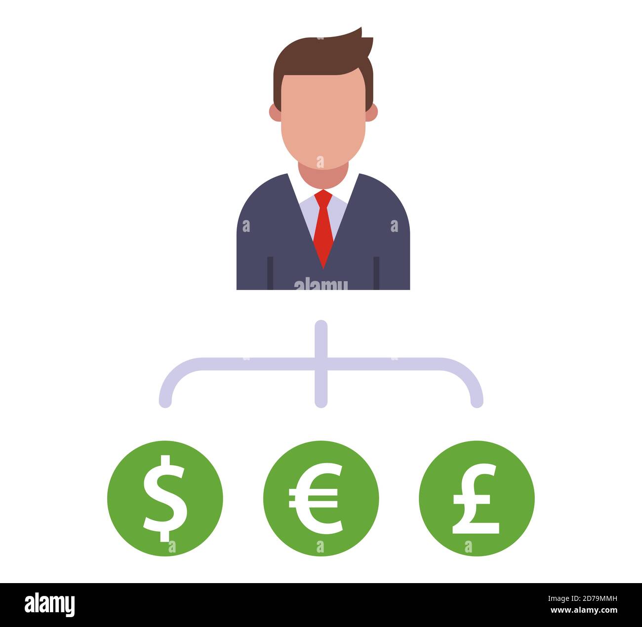 Euro coin cartoon character Stock Vector Images - Alamy