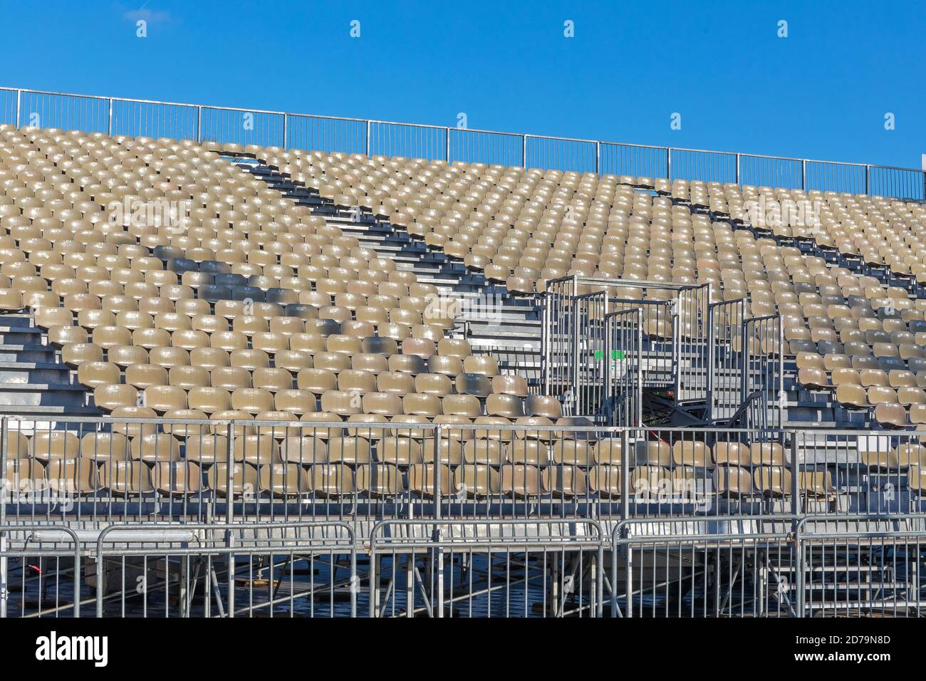 Temporary Event Steel Structure Audience Seats Stands Stock Photo - Alamy
