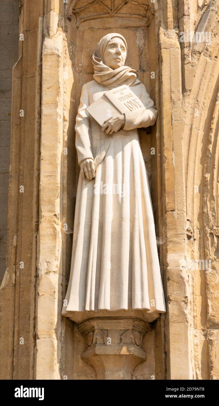 Statue of lady julian of norwich hi-res stock photography and images ...