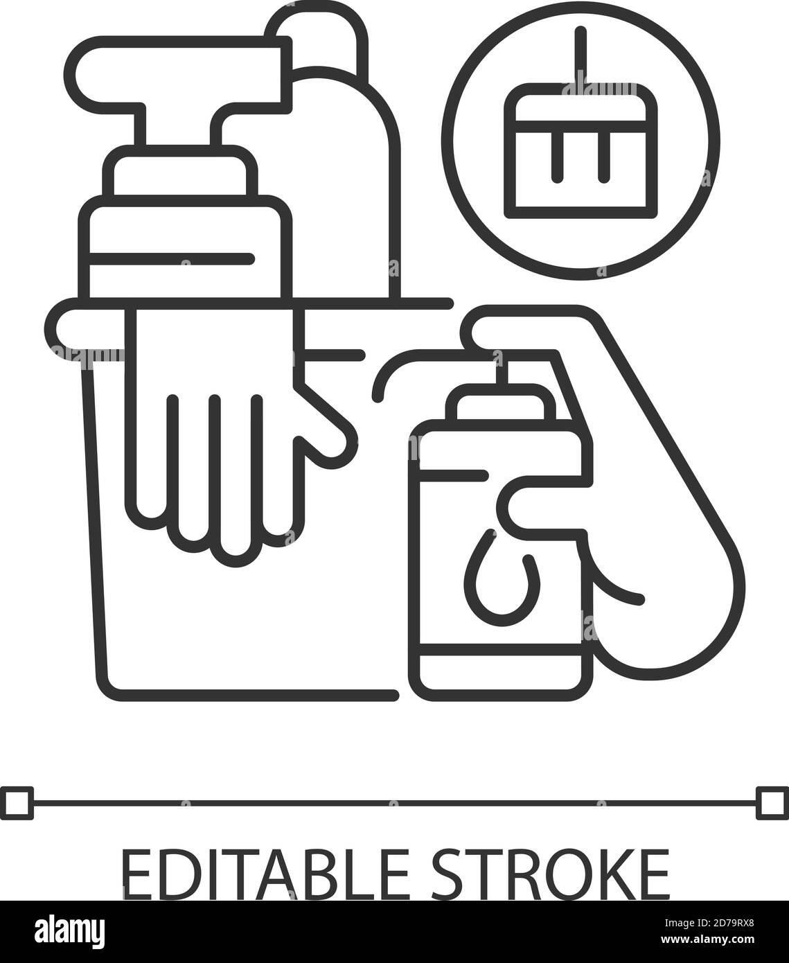 Hygiene item Cut Out Stock Images & Pictures - Alamy