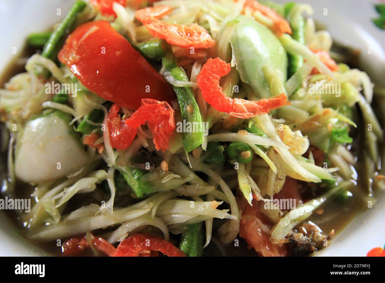 Som tum close up hi-res stock photography and images - Alamy