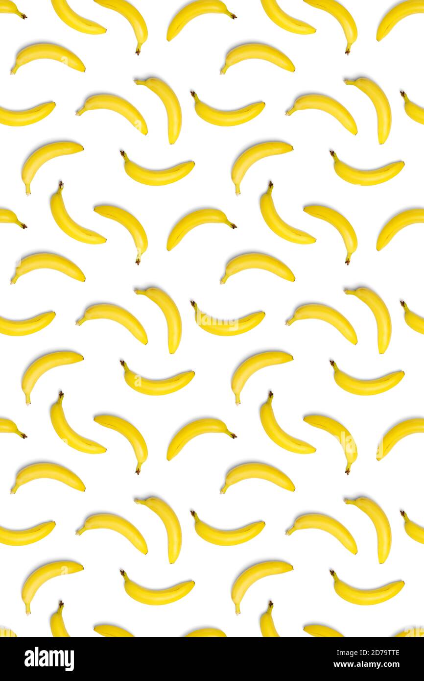 Bananas creative background. pop art bananas background. Tropical ...