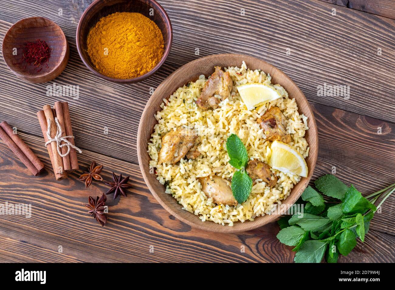 Bowl of biryani - popular South Asian rice dish Stock Photo - Alamy