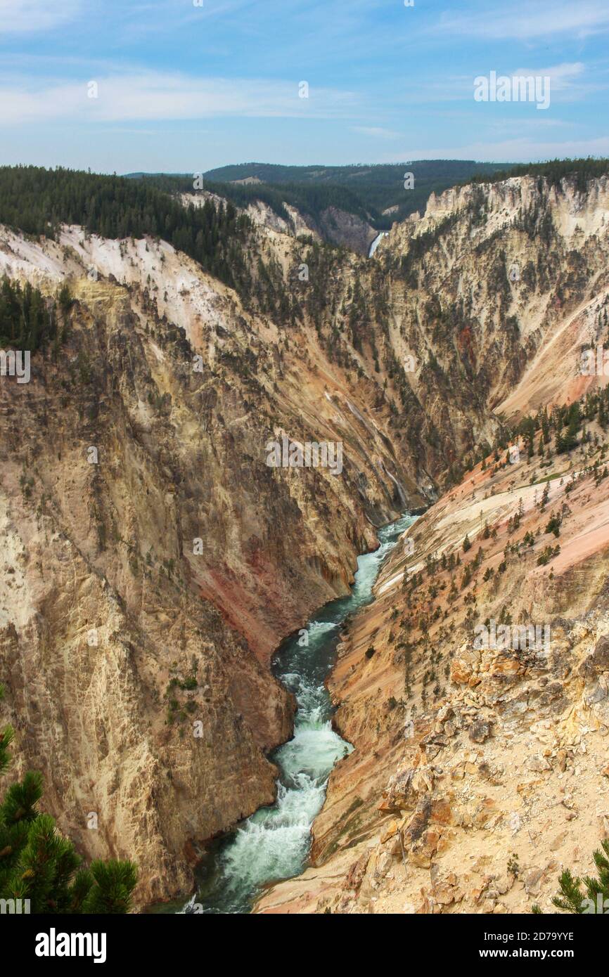 Rapids in yellowstone hi-res stock photography and images - Alamy