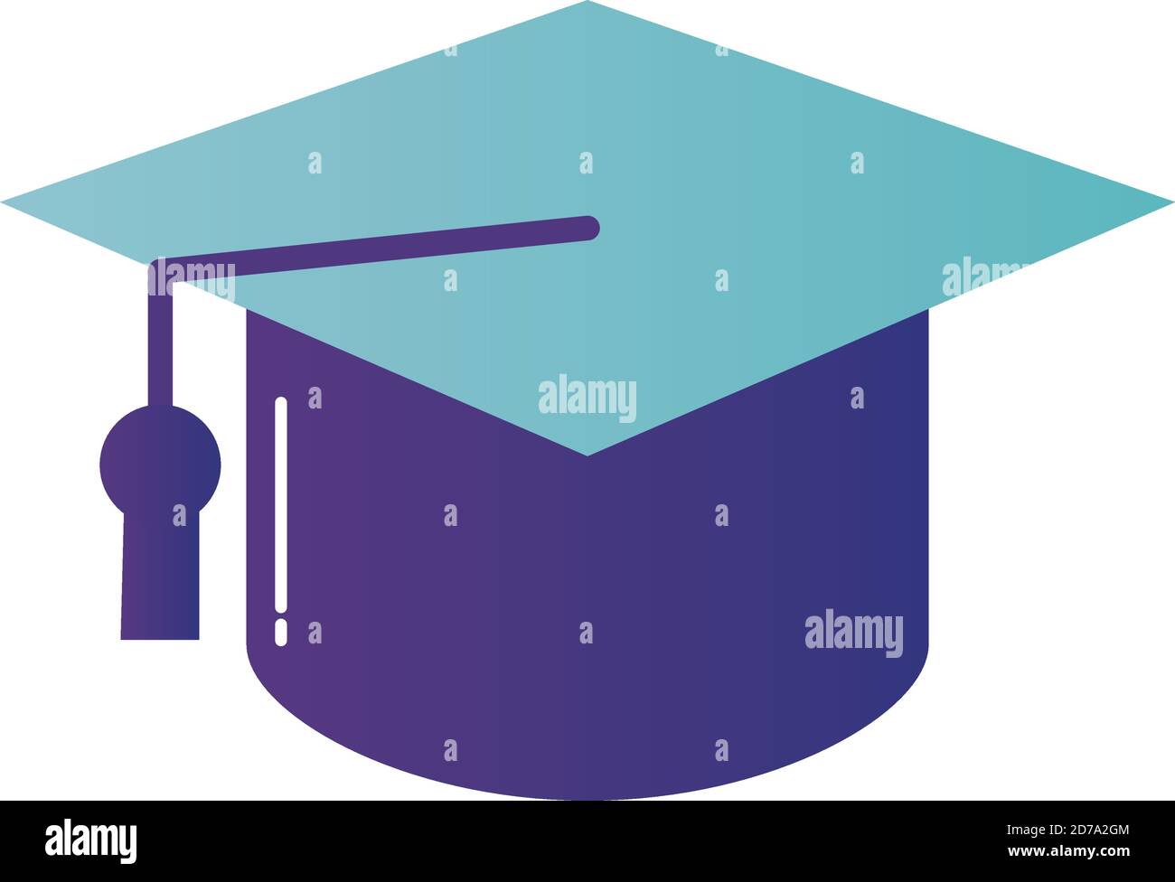 Isolated graduation cap vector design Stock Vector Image & Art - Alamy