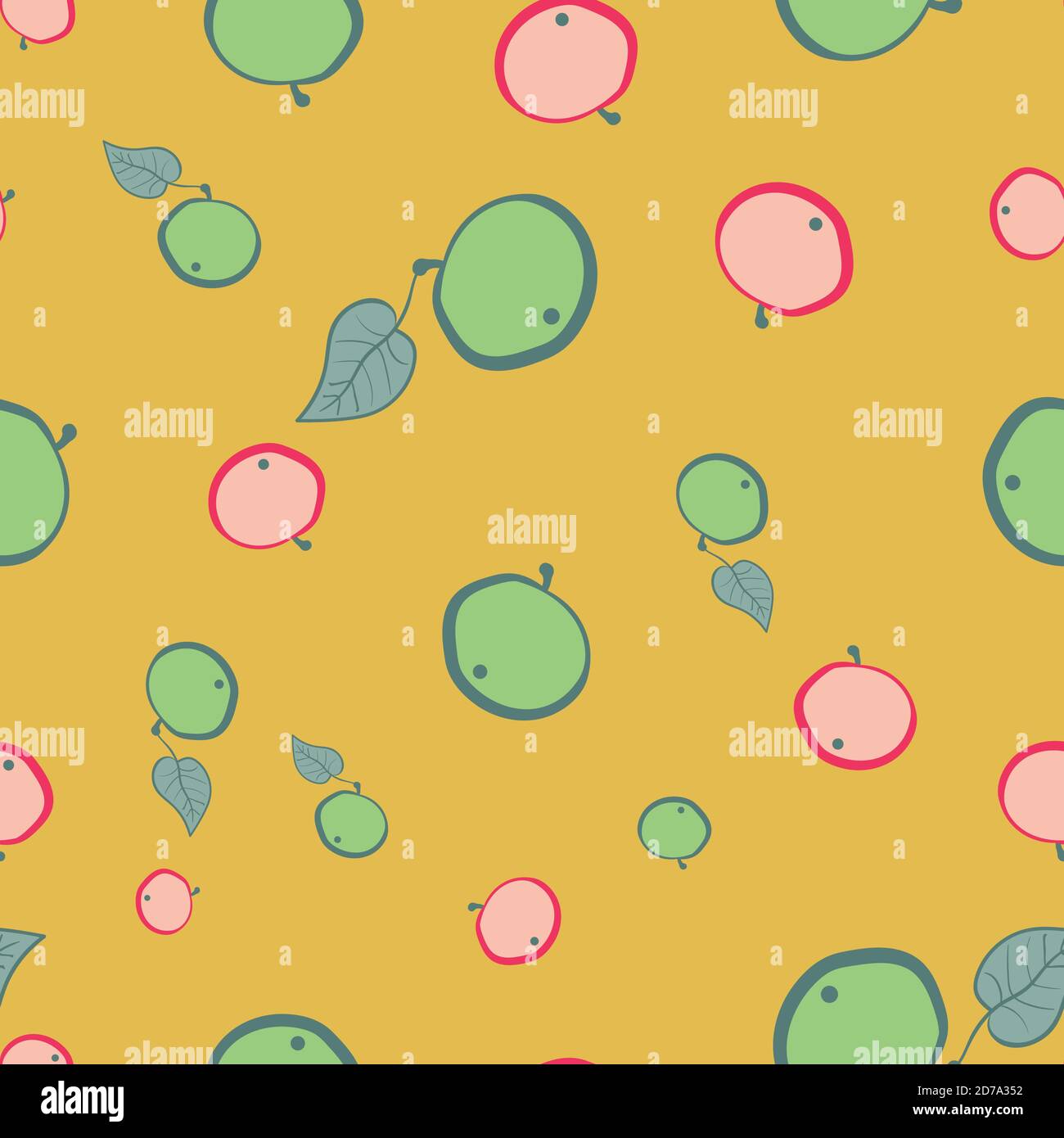 Scattered fruit Stock Vector Images - Alamy