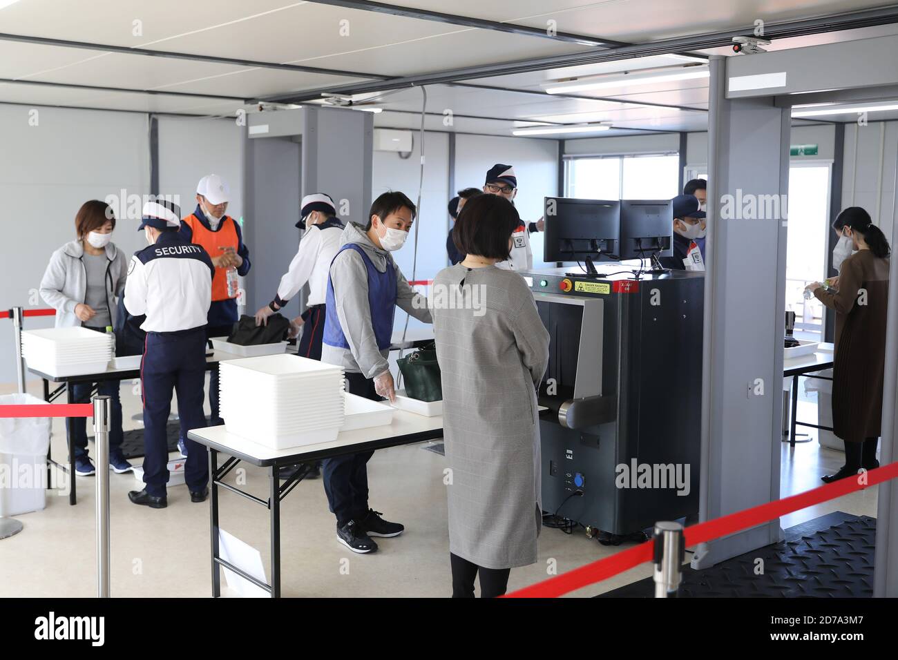 Pedestrian screening area hi-res stock photography and images - Alamy