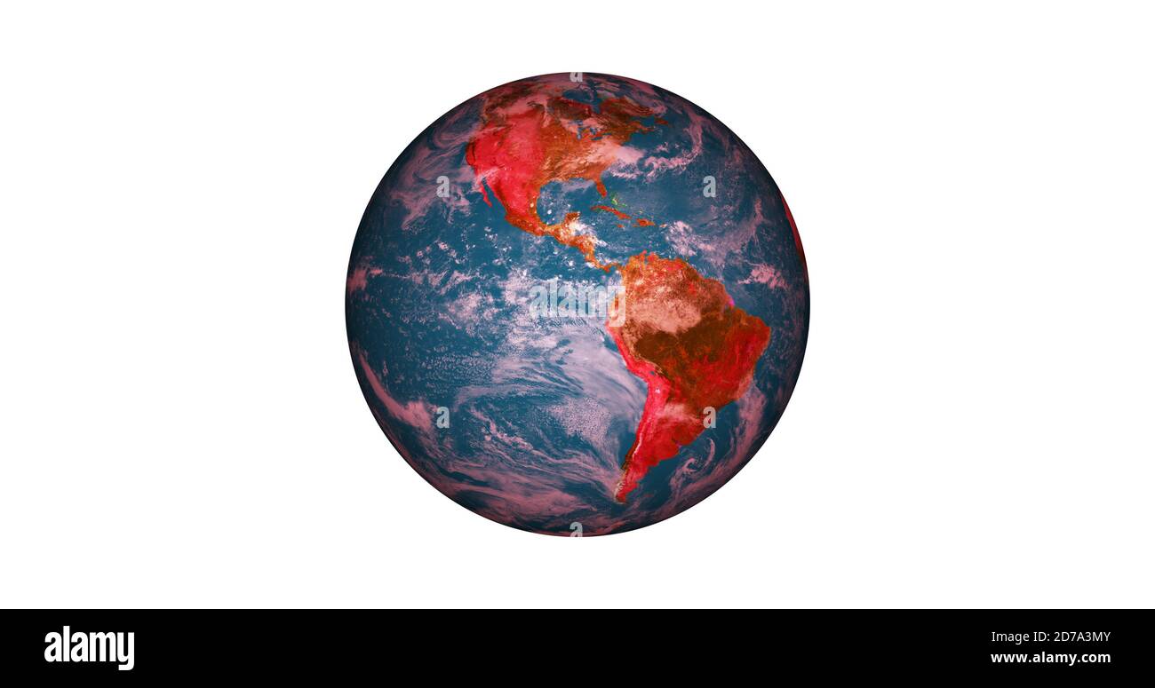 Damage world isolate on white background. Virous attack all over the ...