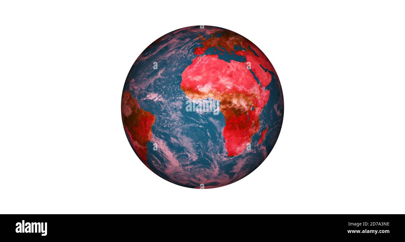 Damage world isolate on white background. Virous attack all over the ...