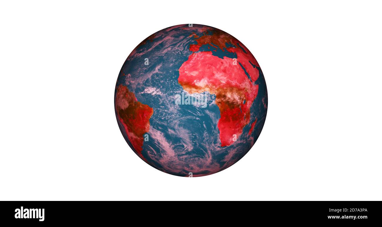 Damage world isolate on white background. Virous attack all over the ...