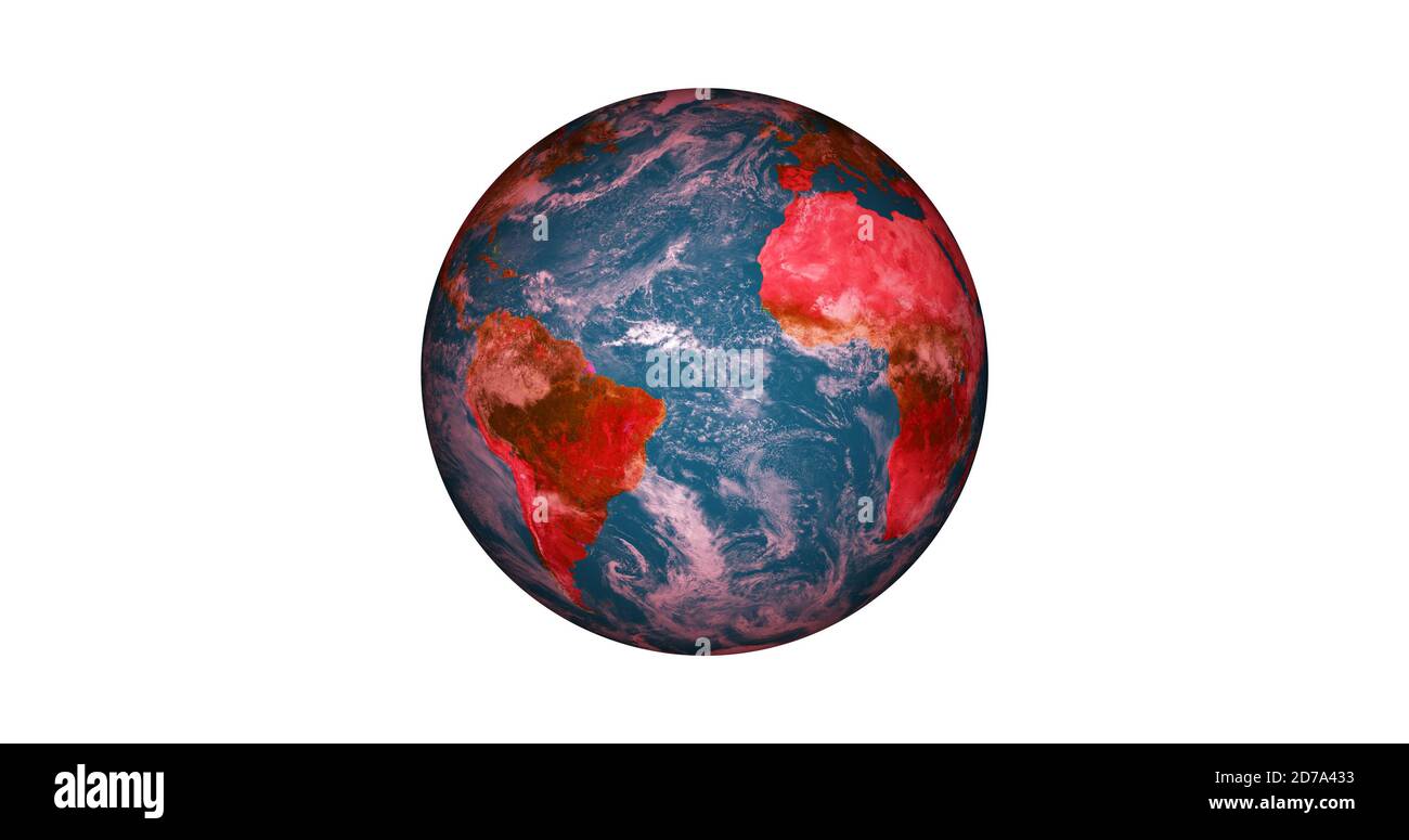 Damage world isolate on white background. Virous attack all over the ...