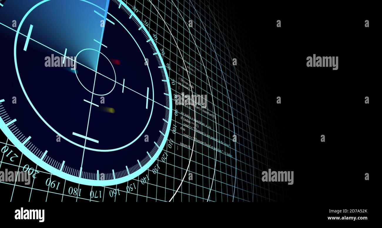Enemy Aircrafts Or Ships Detected By Radar Scan Objects Speed And