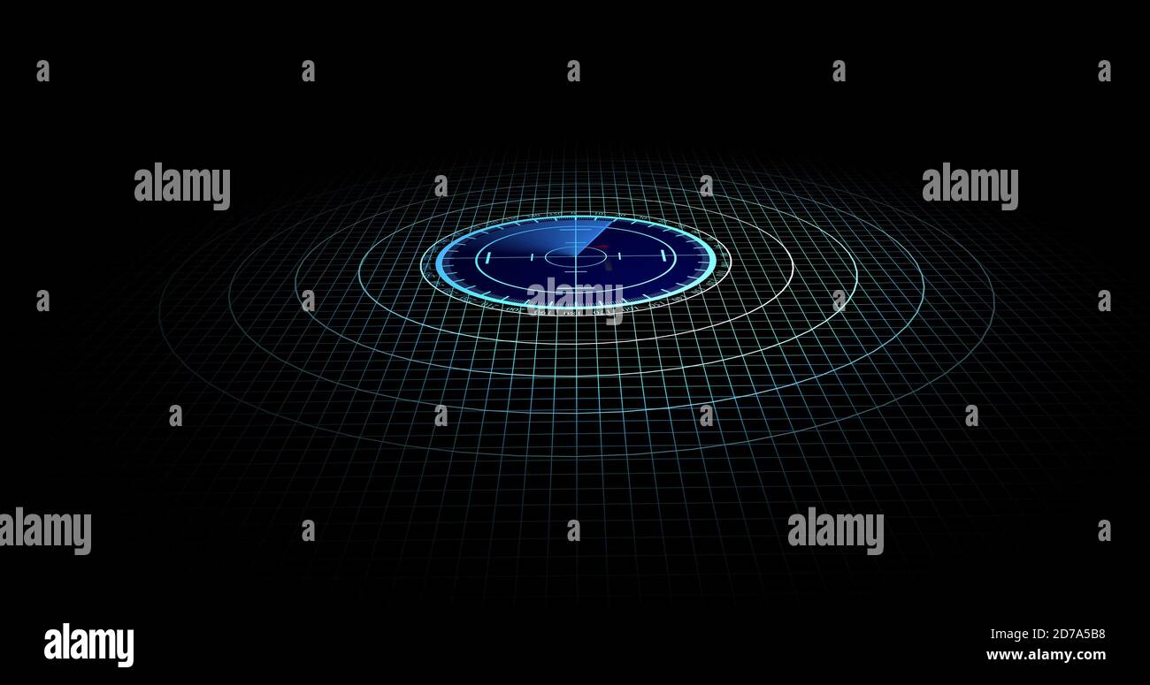 Enemy Aircrafts Or Ships Detected By Radar Scan Objects Speed And