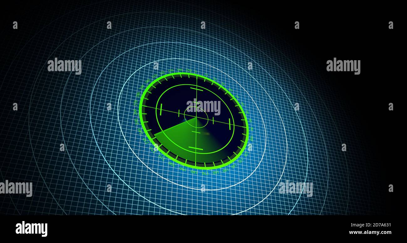 Enemy Aircrafts Or Ships Detected By Radar Scan Objects Speed And