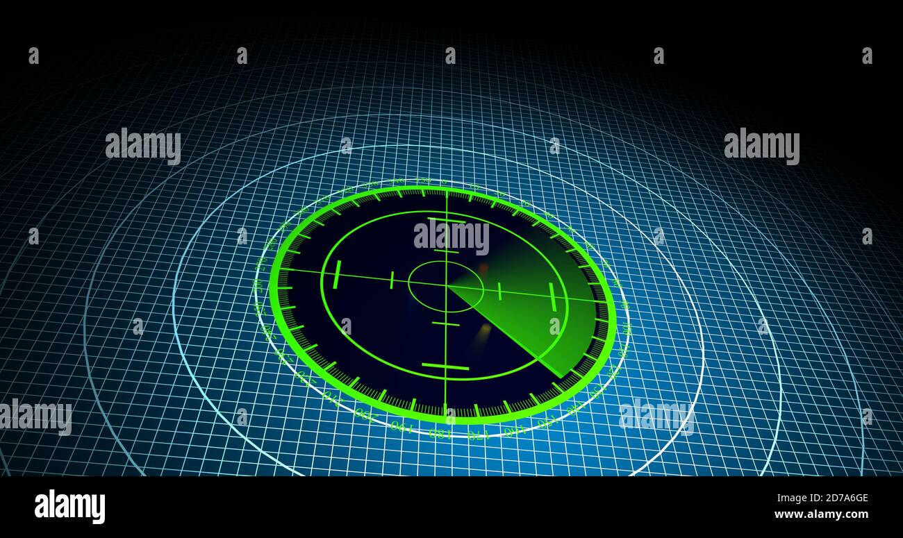 Ships radar circle hi-res stock photography and images - Alamy