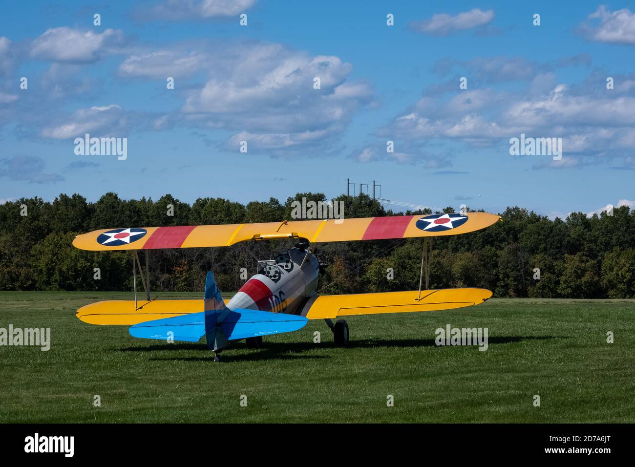 World War I Vintage Biplane Stock Photo - Alamy