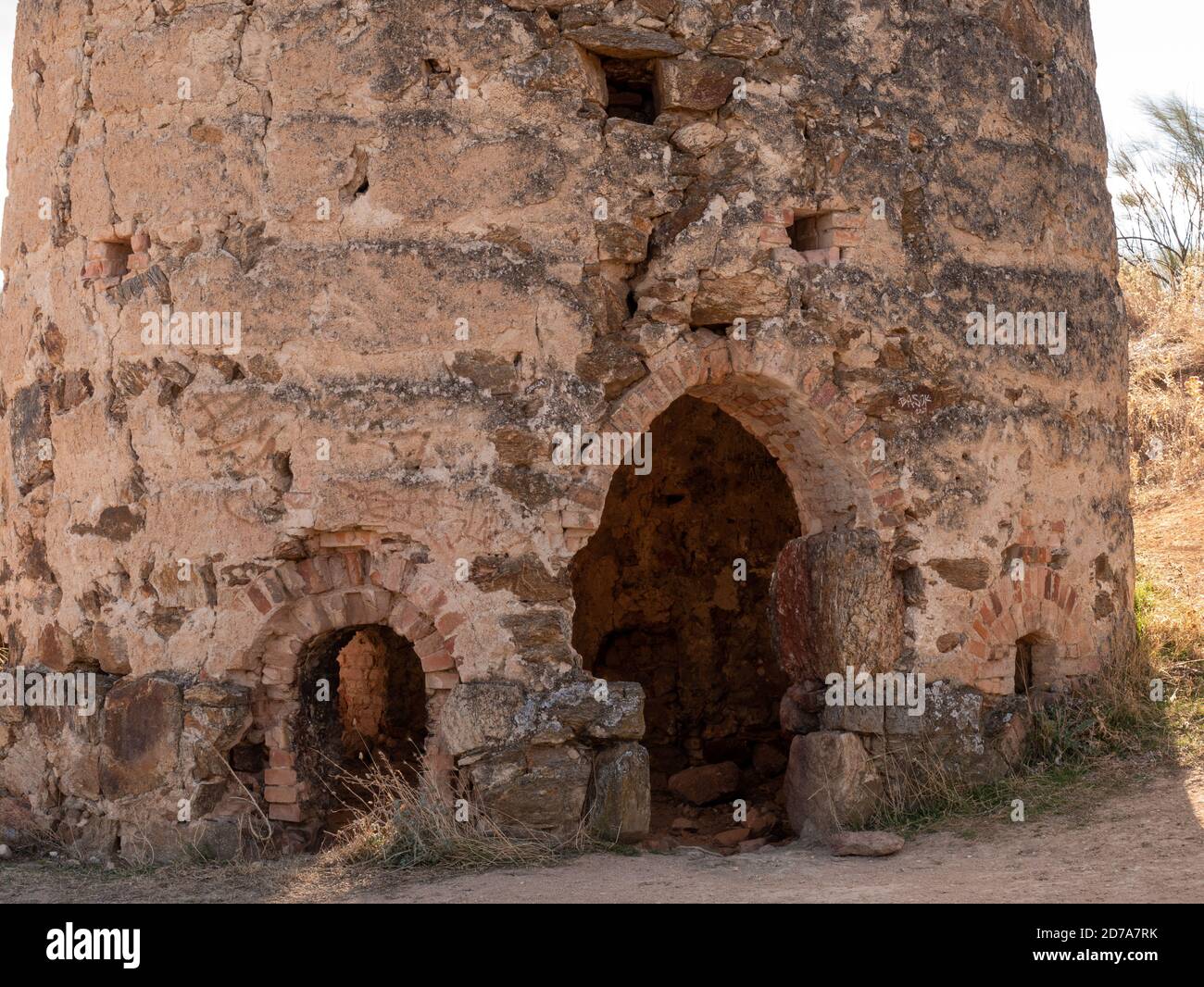 Shot of remnants of destroyed buildings Stock Photo - Alamy
