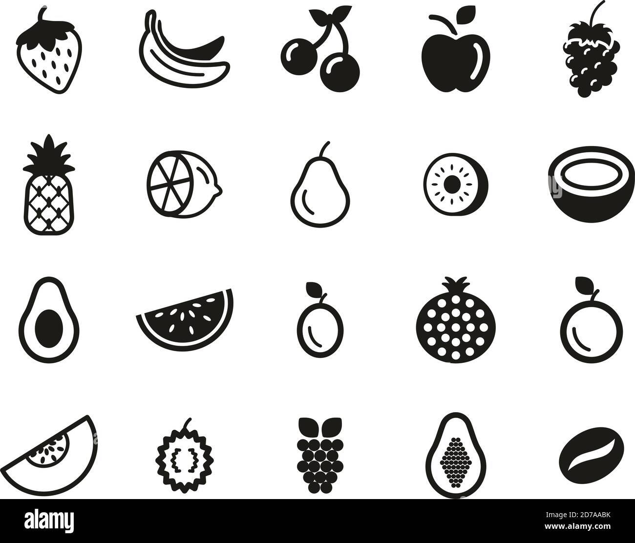 Guava bean Cut Out Stock Images & Pictures - Alamy