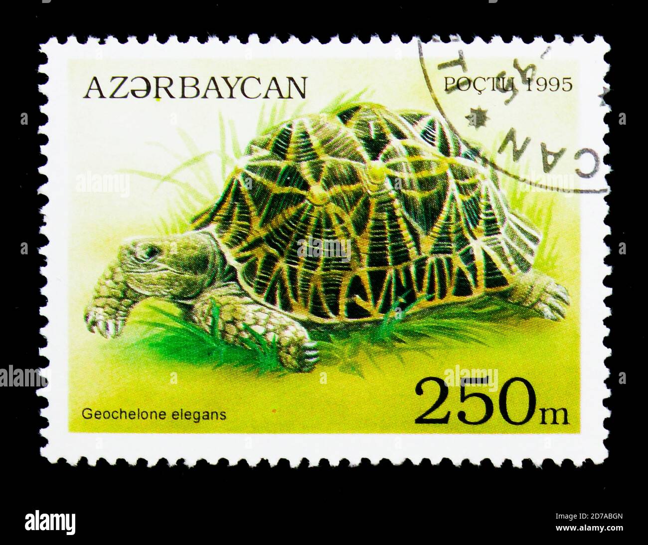 MOSCOW, RUSSIA - NOVEMBER 26, 2017: A stamp printed in Azerbaijan shows ...