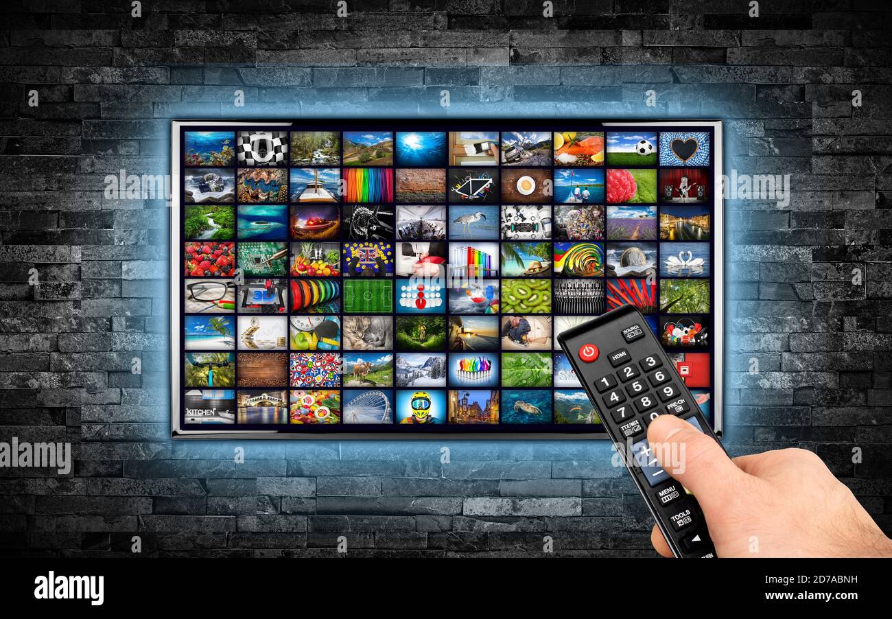 Multimedia video wall television broadcast hi-res stock photography and ...
