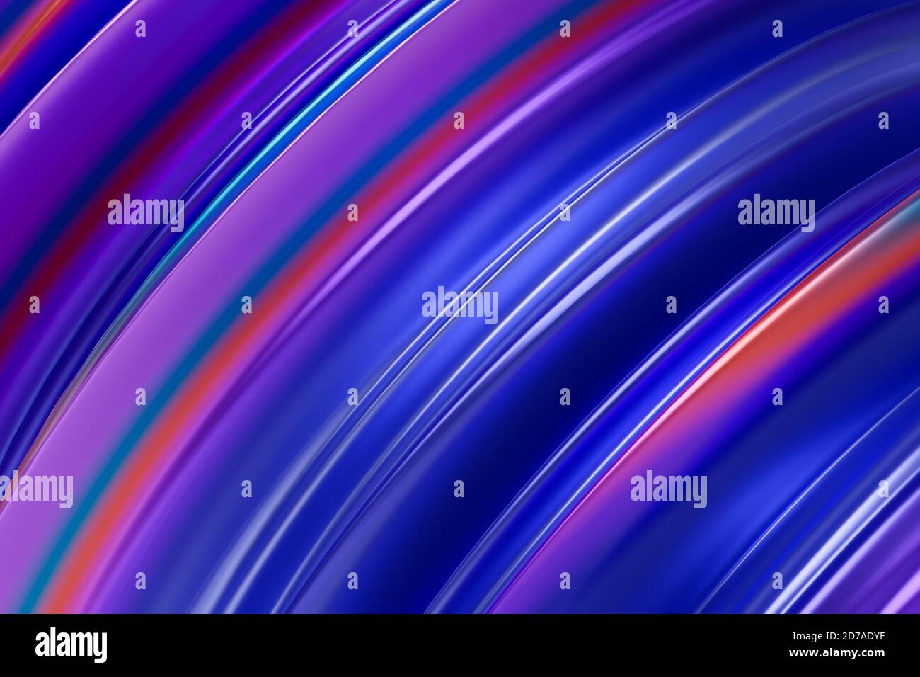 3d render, abstract background, iridescent holographic foil, metallic ...