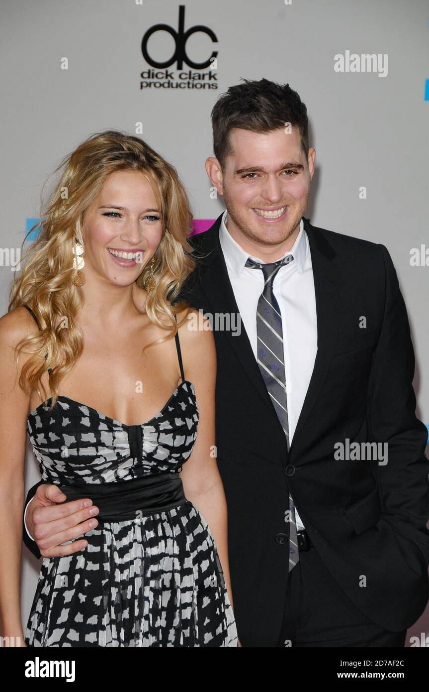 Michael Buble at 2010 American Music Awards - AMA - At Nokia Theatre in ...