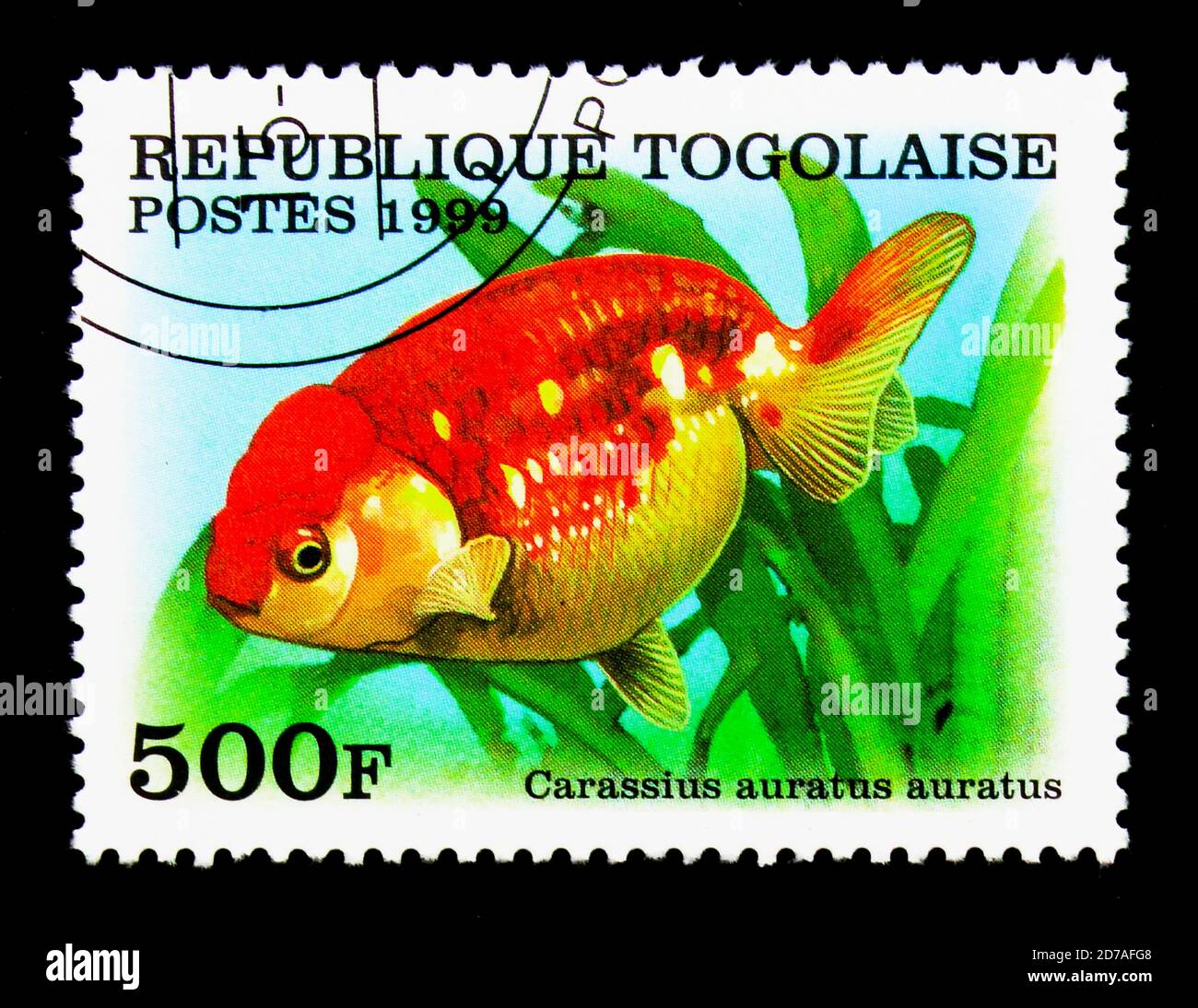 MOSCOW, RUSSIA - NOVEMBER 26, 2017: A stamp printed in Togo shows ...