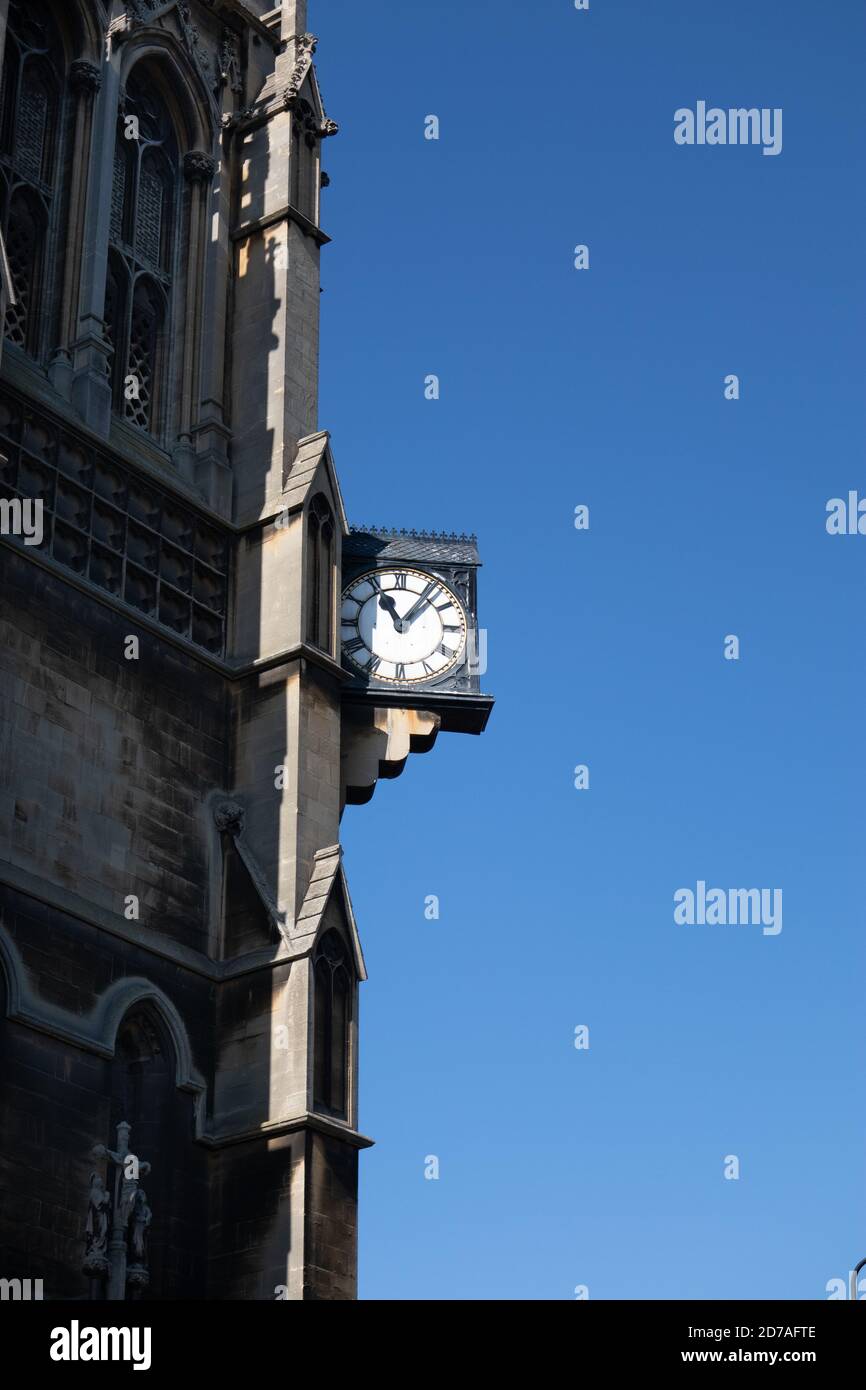 Catholic church clock tower hi-res stock photography and images - Alamy
