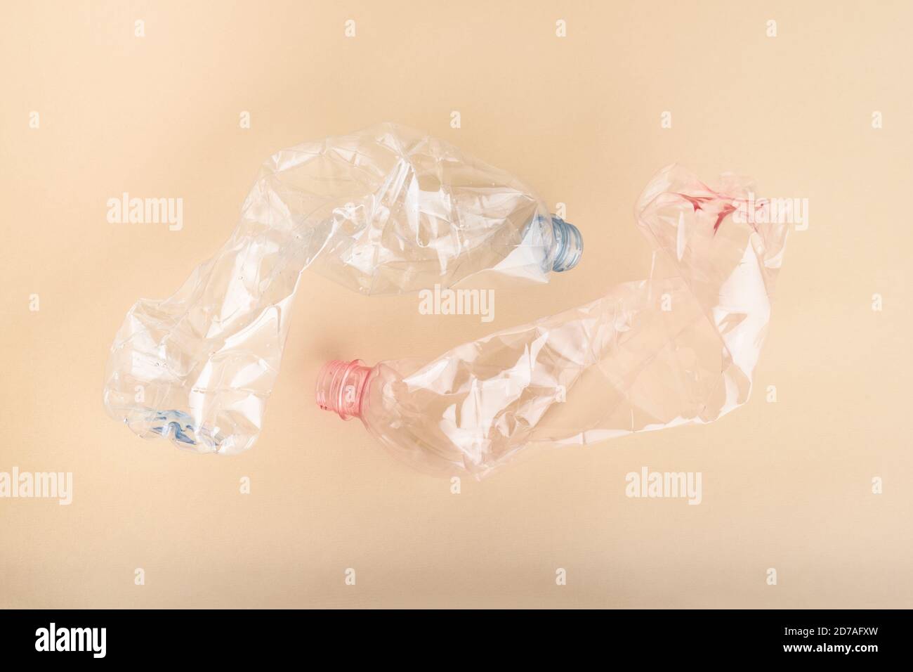 Squashed plastic bottles hi-res stock photography and images - Alamy