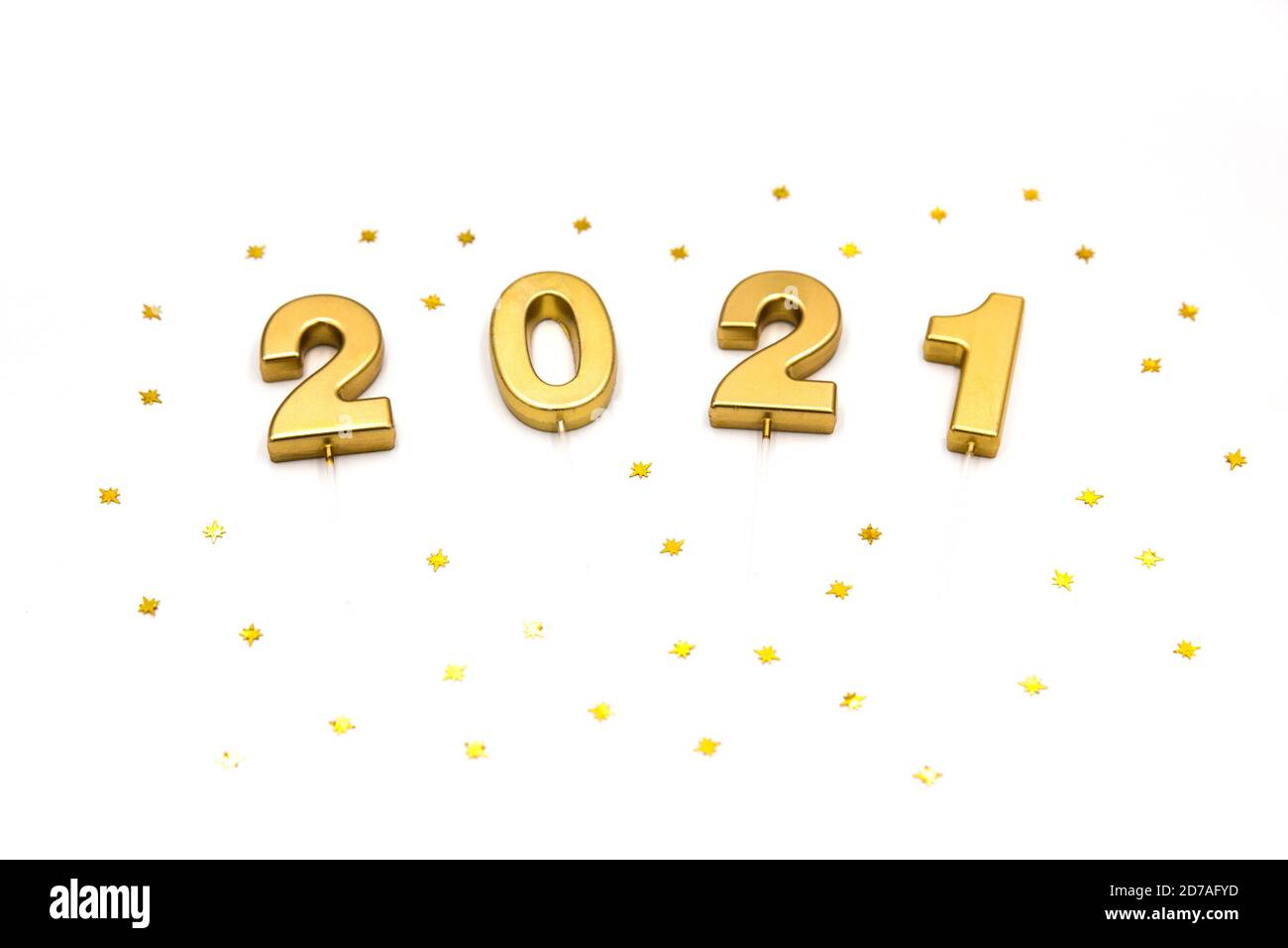 2021 number design Cut Out Stock Images & Pictures - Alamy